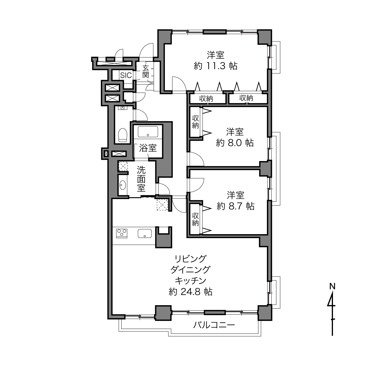 3LDKの中古マンション・リノベーションマンション物件一覧・購入情報【cowcamo】(1/12)