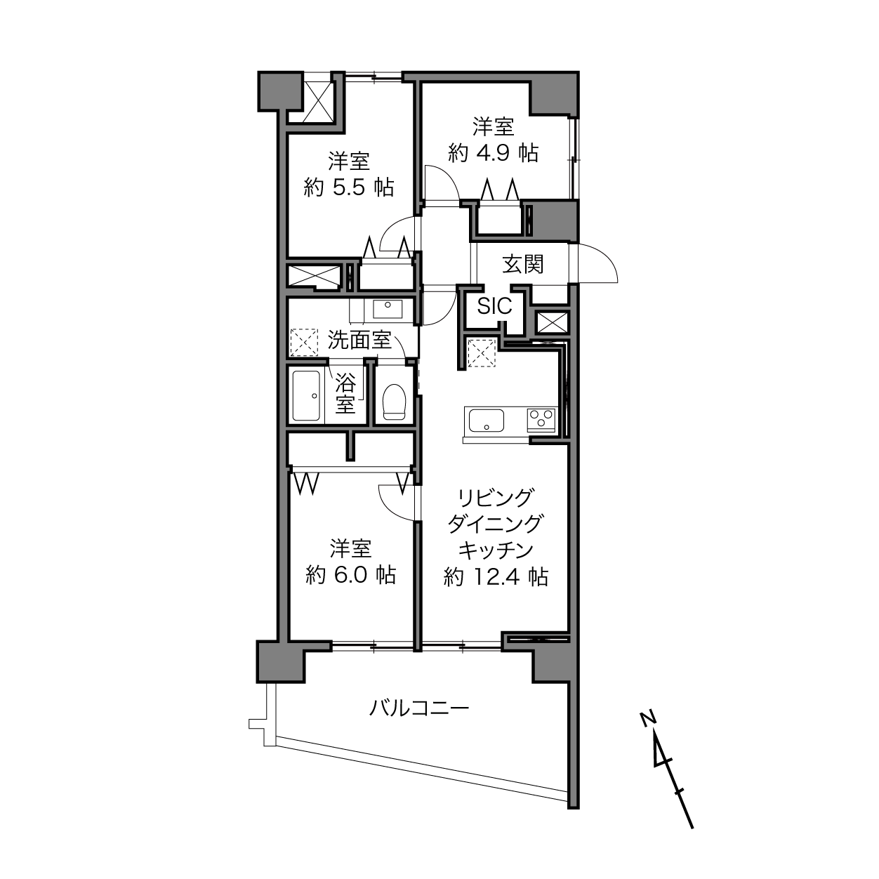3LDKの中古マンション・リノベーションマンション物件一覧・購入情報【cowcamo】(1/12)