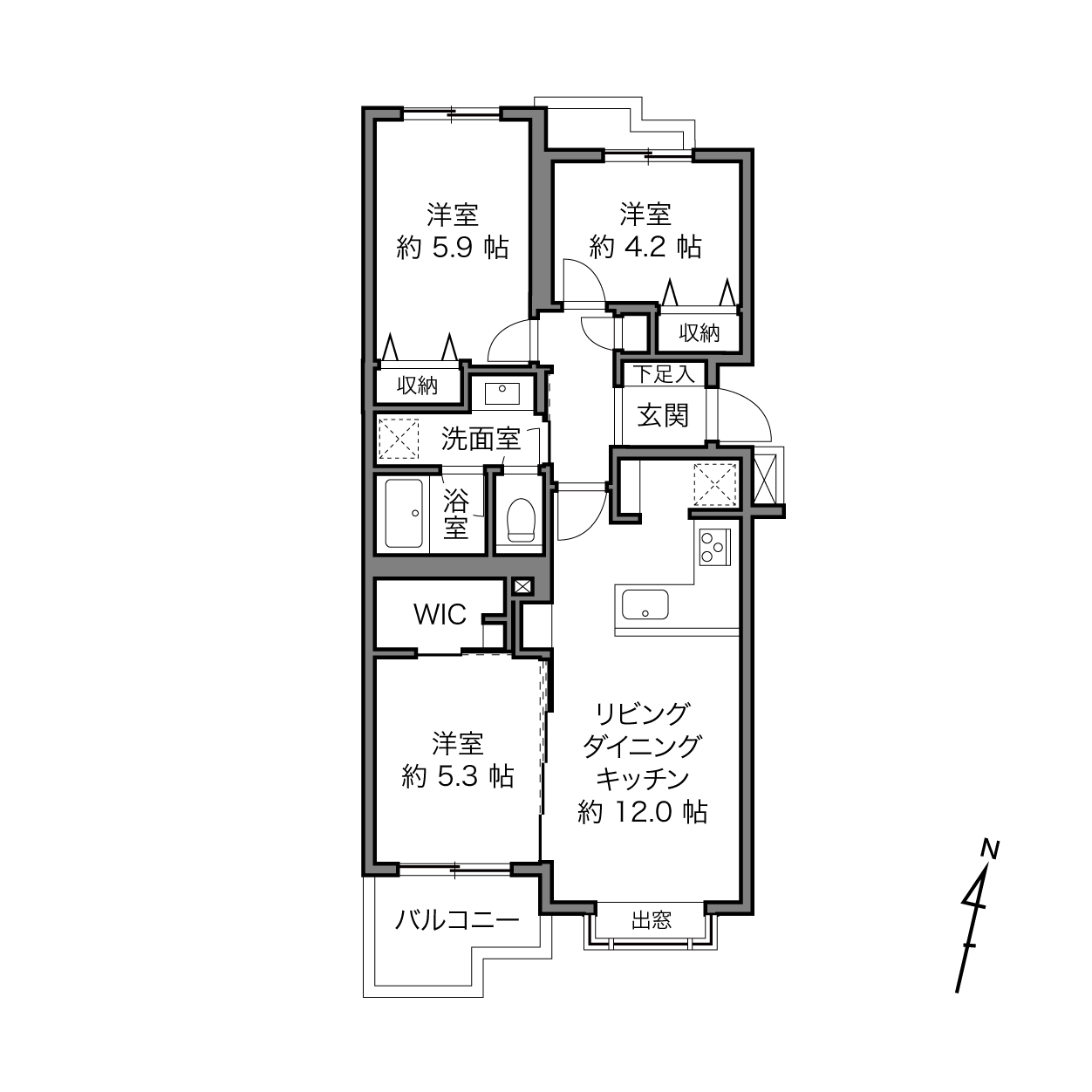 3LDKの中古マンション・リノベーションマンション物件一覧・購入情報【cowcamo】(1/12)